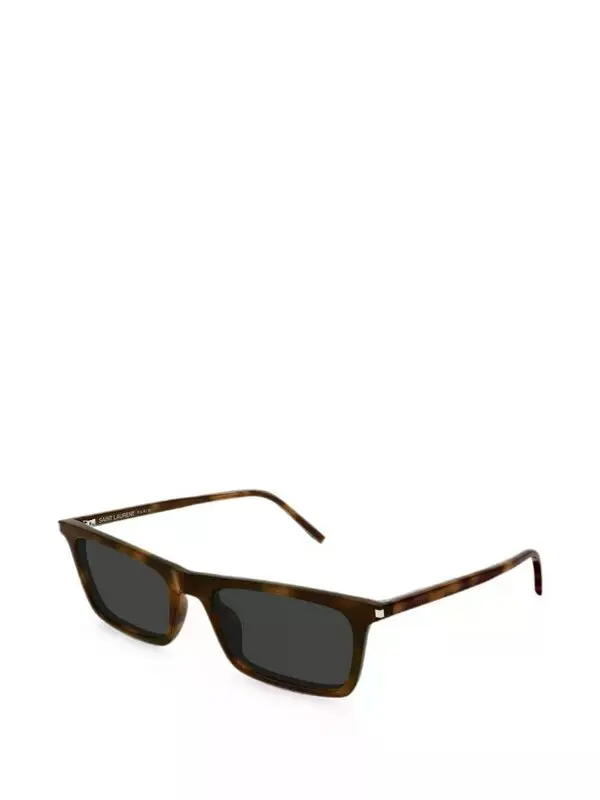 Saint Laurent Betty Thin Rectangle-frame Sunglasses