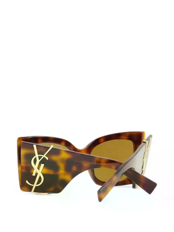 Saint Laurent Sl M119 Blaze Tortoiseshell-effect Sunglasses