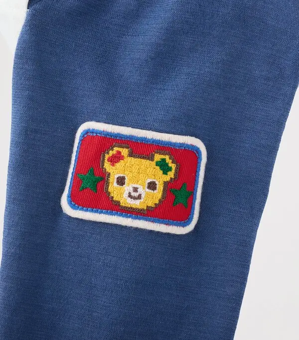 MIKI HOUSE Cotton Embroidered Graphic T-shirt