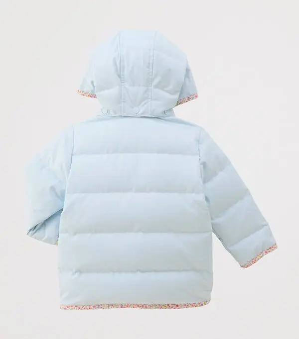 MIKI HOUSE Down Embroidered Puffer Jacket