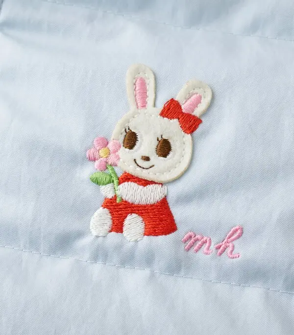 MIKI HOUSE Down Embroidered Puffer Jacket