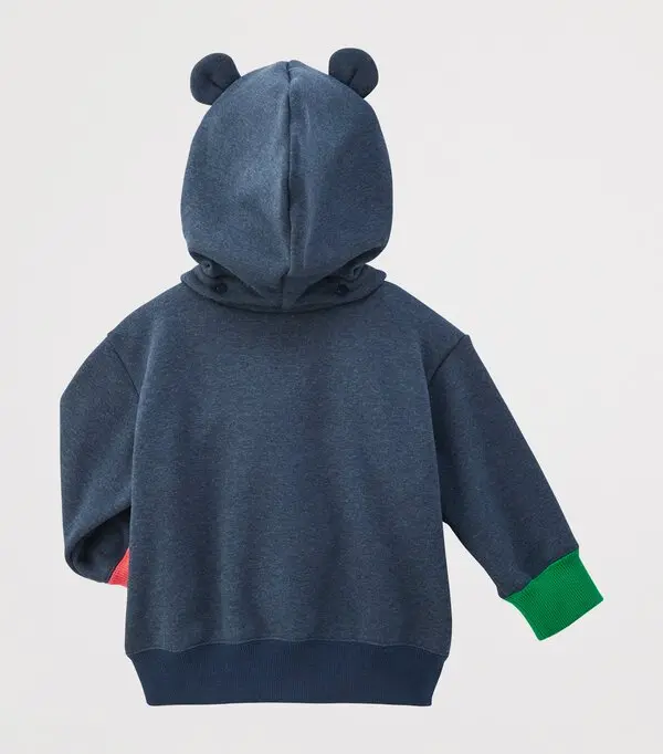 MIKI HOUSE Appliqué Hooded Bomber Jacket