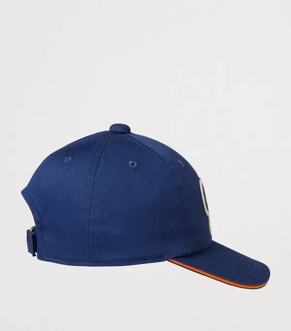 MIKI HOUSE Cotton Logo Baseball Cap