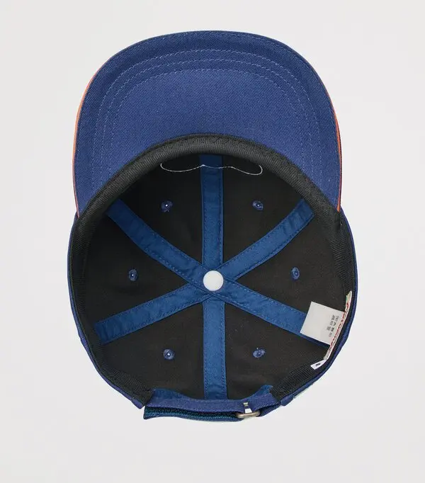 MIKI HOUSE Cotton Logo Baseball Cap