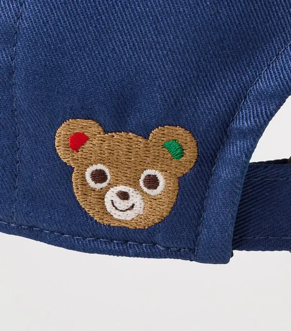 MIKI HOUSE Cotton Logo Baseball Cap