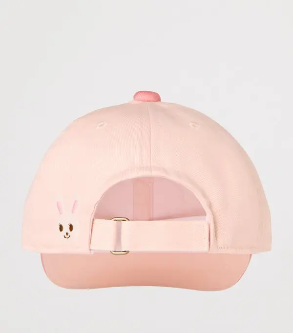 MIKI HOUSE Cotton Logo Baseball Cap