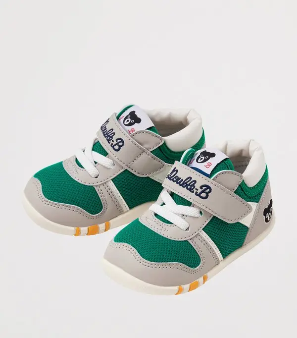 MIKI HOUSE Mesh Double-b Sneakers