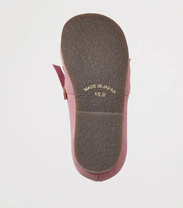 MIKI HOUSE Embroidered Loafers
