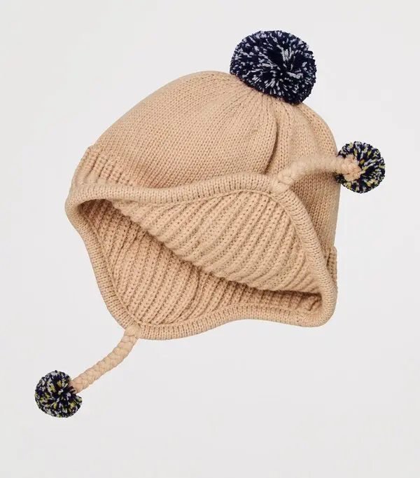 MIKI HOUSE Knitted Bear Hat