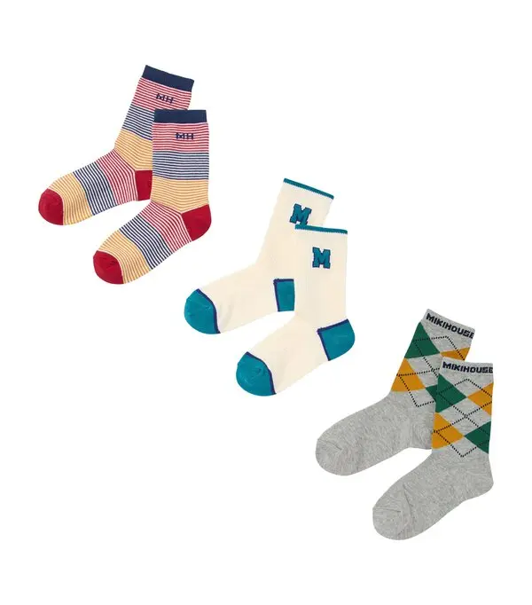MIKI HOUSE Patterned Socks