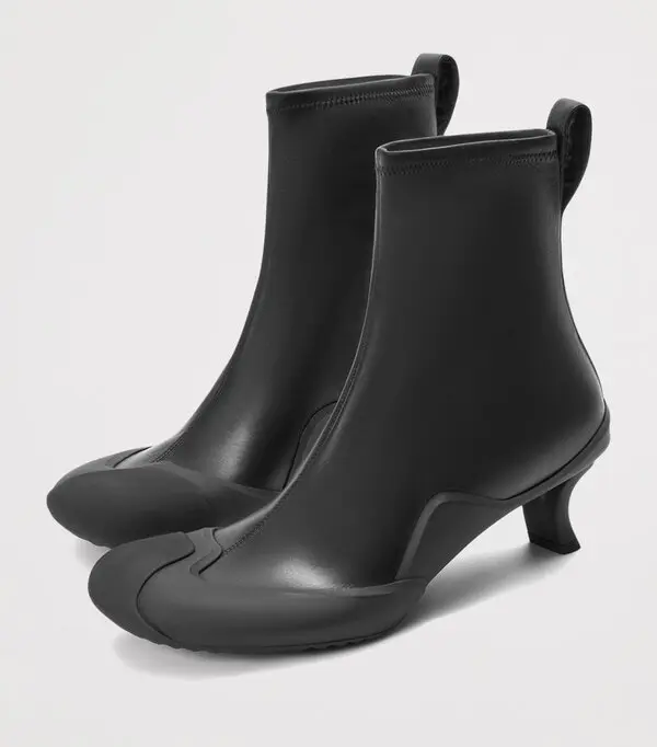 Loewe Leather Dive Ankle Boots 45