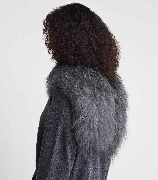 YVES SALOMON Lamb Scarf