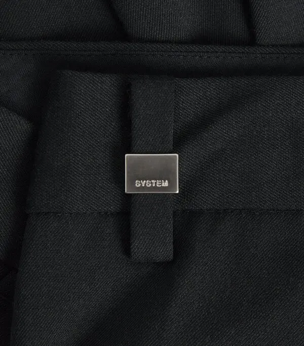 SYSTEM Double Pleated Trousers