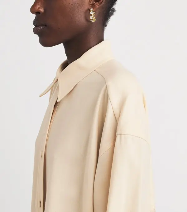 Zimmermann Wool Valiant Lace Shirt