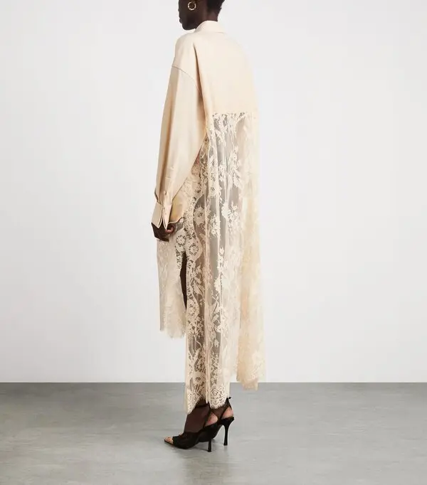 Zimmermann Wool Valiant Lace Shirt