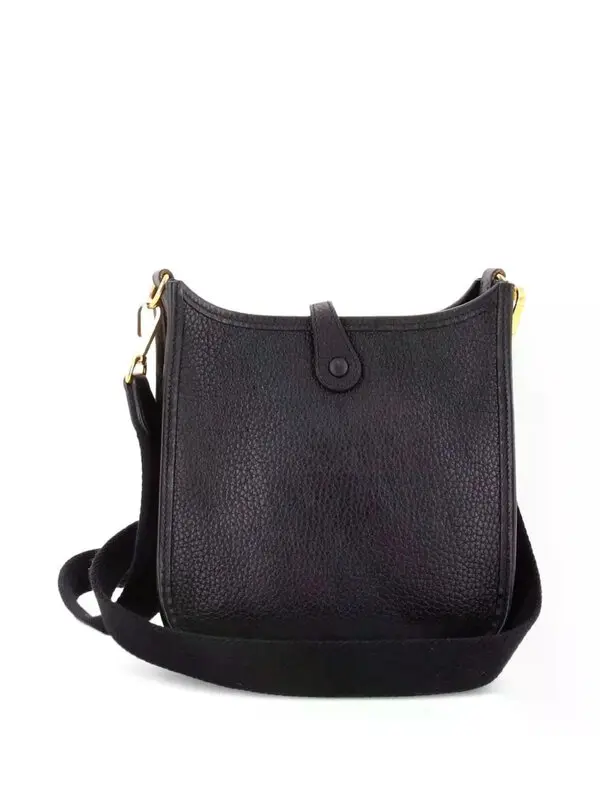 Hermès Evelyne Bag Gen Iii Clemence Tpm Crossbody Bag - Black