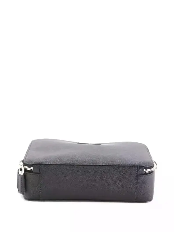 Prada Brique Saffiano Leather Small Crossbody Bag