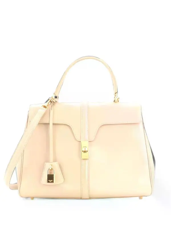 Celine 16 Top Handle Bag Smooth Calfskin Medium Satchel