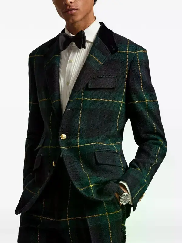Polo Ralph Lauren Plaid Hacking Jacket
