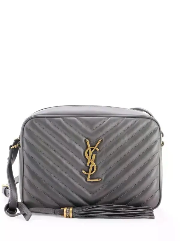 Saint Laurent Lou Camera Bag Matelasse Chevron Leather Small Crossbody Bag