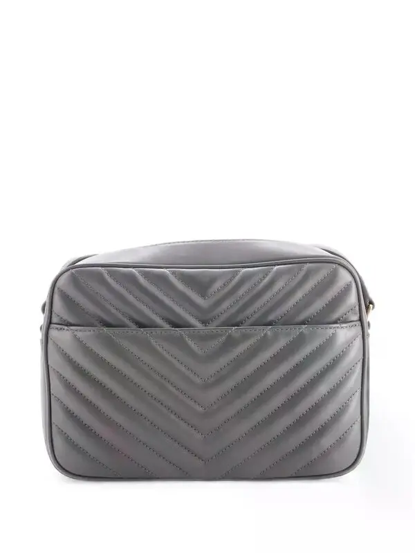 Saint Laurent Lou Camera Bag Matelasse Chevron Leather Small Crossbody Bag