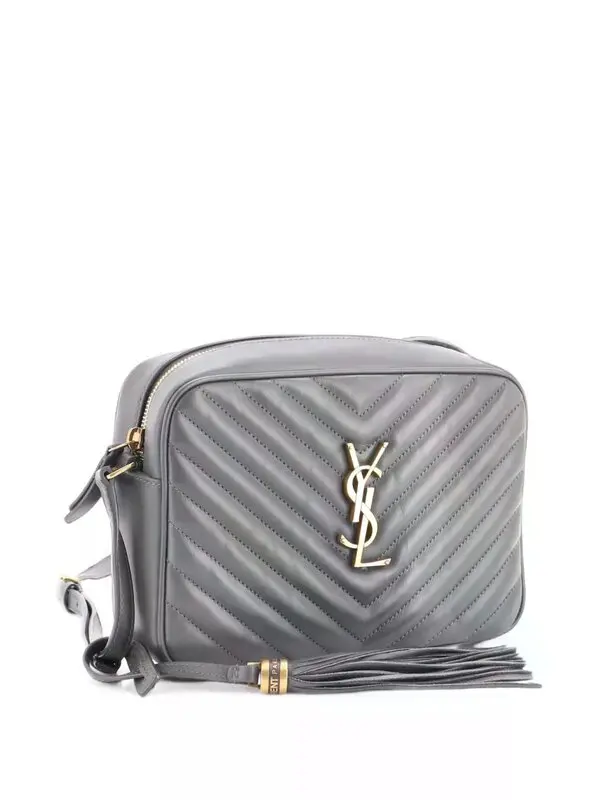 Saint Laurent Lou Camera Bag Matelasse Chevron Leather Small Crossbody Bag