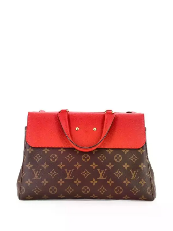 LOUIS VUITTON Venus Handbag Monogram Canvas And Leather Satchel