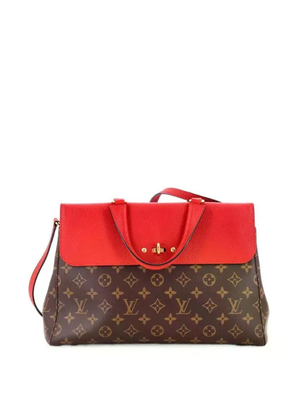 LOUIS VUITTON Venus Handbag Monogram Canvas And Leather Satchel