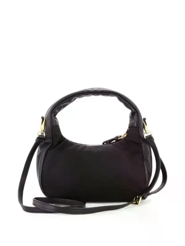 Prada Padded Bow Re-nylon Mini Hobo Bag