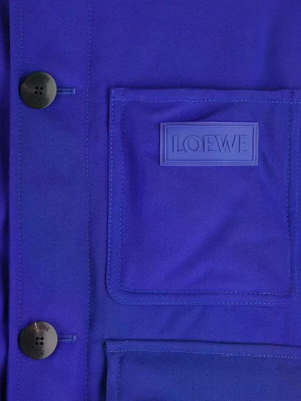 Loewe Logo-patch Contrast-trim Jacket