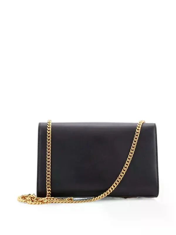 Saint Laurent Classic Monogram Tassel Leather Medium Crossbody Bag