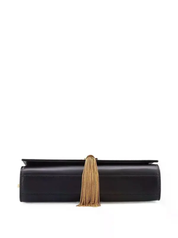 Saint Laurent Classic Monogram Tassel Leather Medium Crossbody Bag