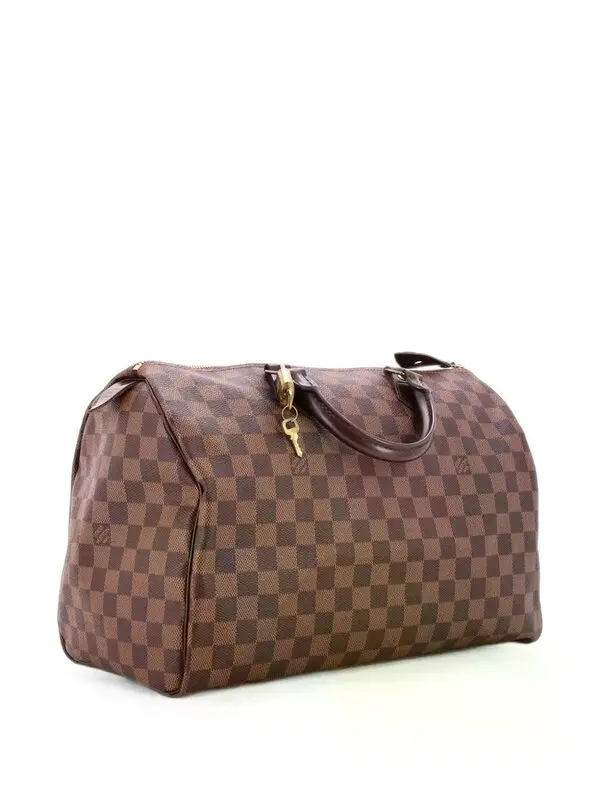 LOUIS VUITTON Speedy Handbag Damier 35 Satchel