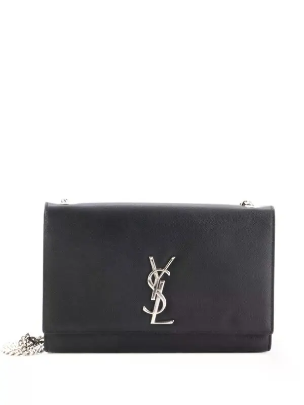 Saint Laurent Classic Monogram Grainy Leather Medium Crossbody Bag