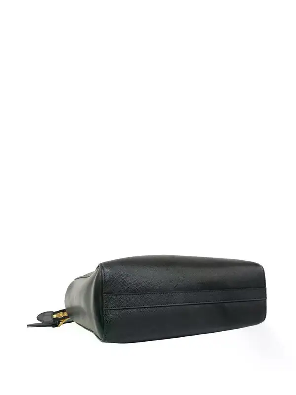 Prada 2010-2026 Saffiano And Soft Calf Satchel
