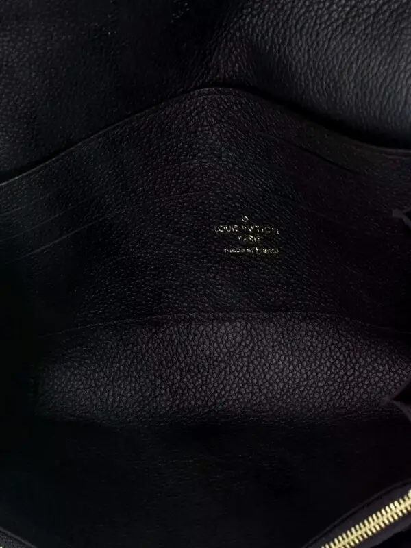 LOUIS VUITTON Vavin Chain Wallet Monogram Empreinte Leather Clutch Bag