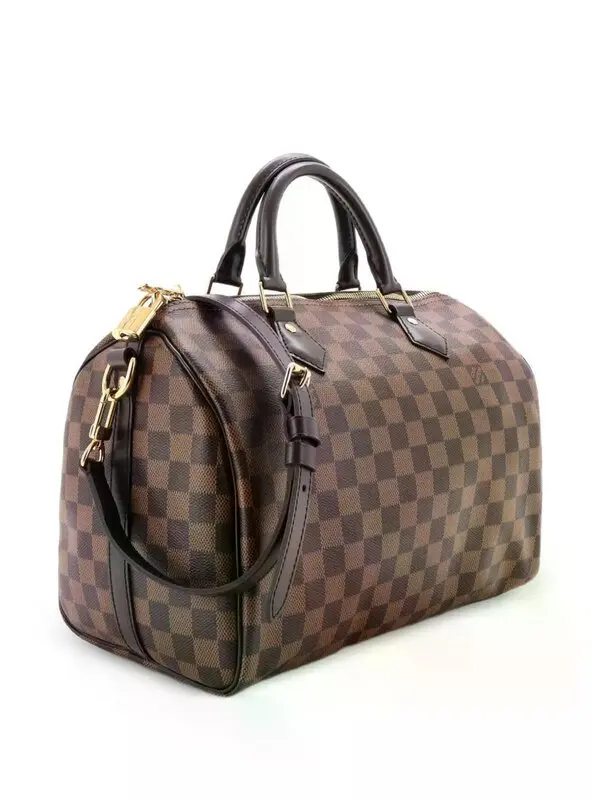LOUIS VUITTON Speedy Bandouliere Bag Damier 30 Shoulder Bag - Brown