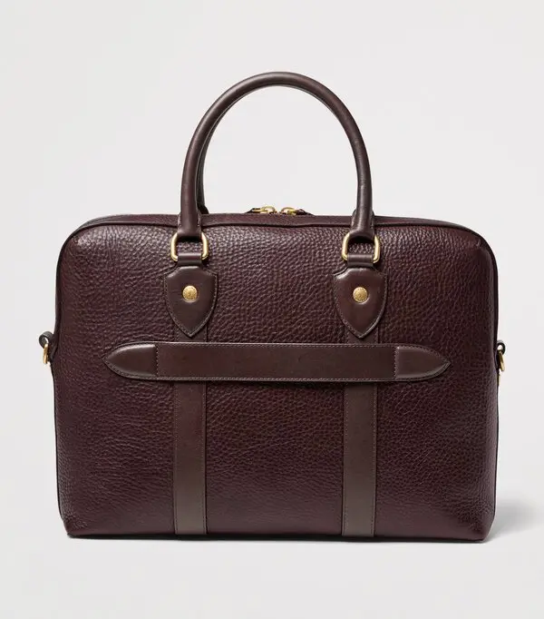 ASPINAL OF LONDON Leather The Hudson Briefcase