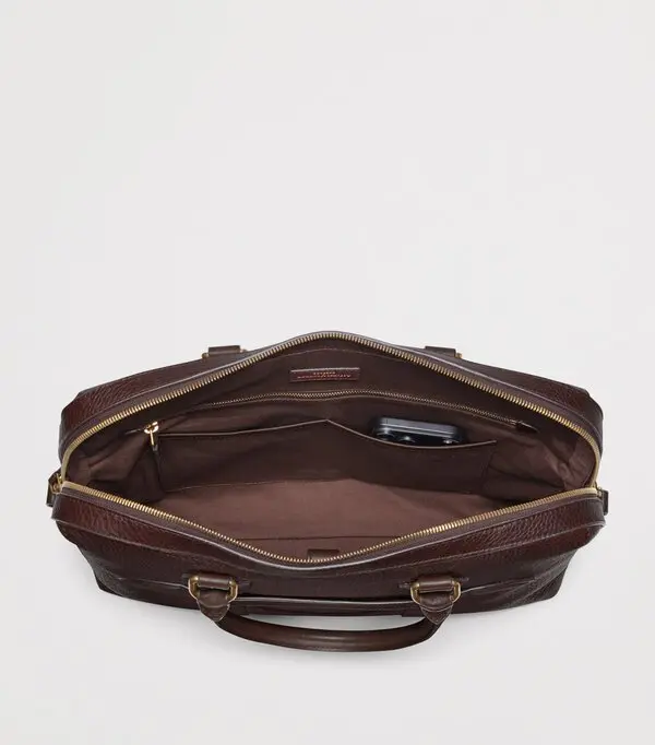 ASPINAL OF LONDON Leather The Hudson Briefcase