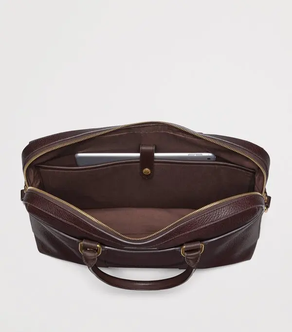 ASPINAL OF LONDON Leather The Hudson Briefcase