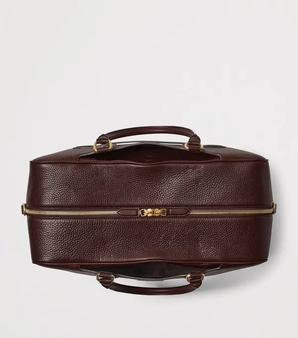 ASPINAL OF LONDON Grained Leather 36-hour Holdall