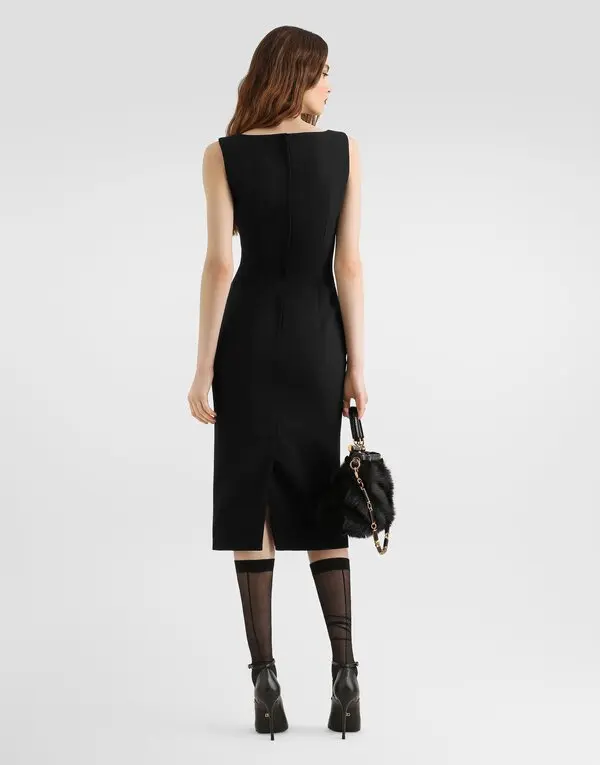 Dolce & Gabbana Double Wool Crêpe Dress Collection