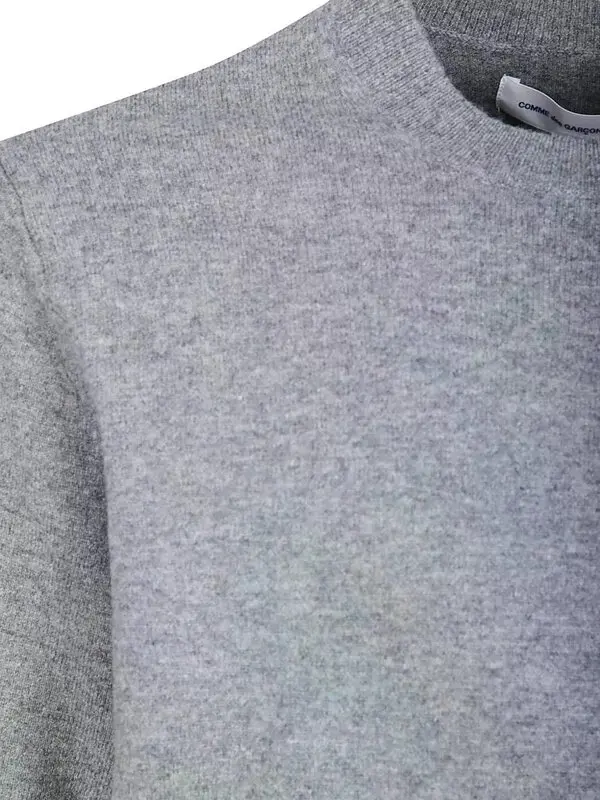 Comme Des Garçons Crew-neck Wool Sweater
