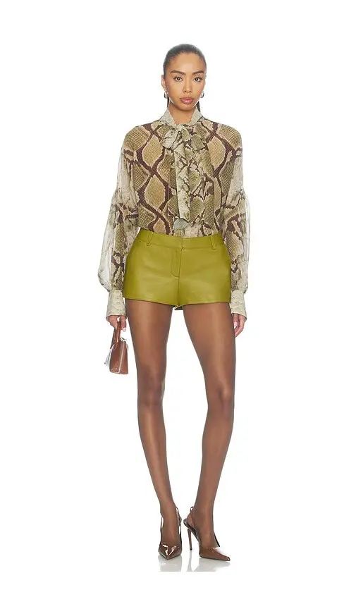 Retrofete Maika Chiffon Blouse In . Also
