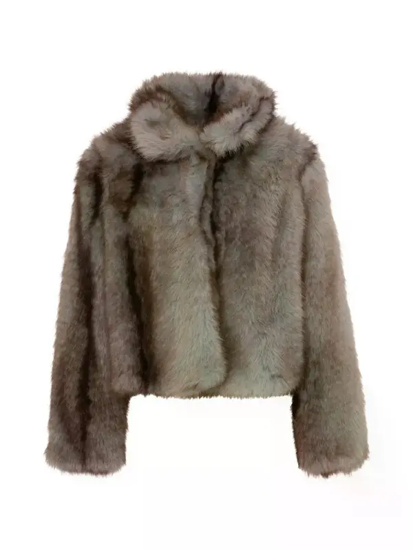 FRACOMINA Faux-fur Cropped Jacket