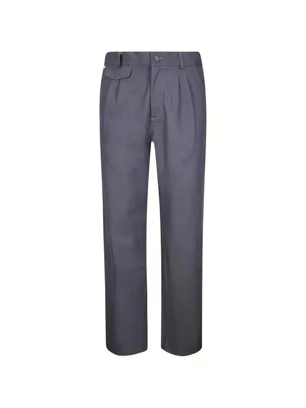 GR10K Replicated 10005 Pleated Straight-leg Trousers