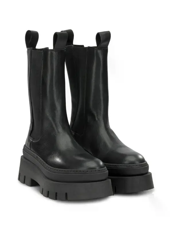 SUMMERY COPENHAGEN Chunky-sole Leather Boots