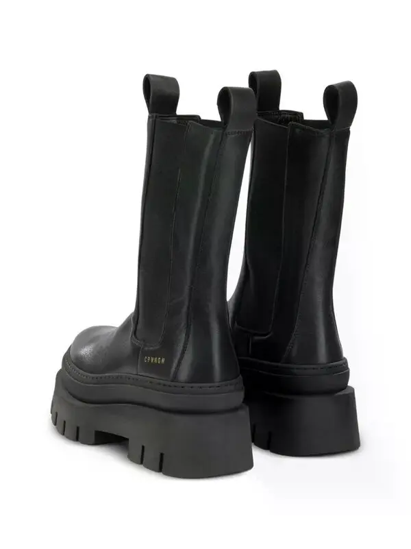 SUMMERY COPENHAGEN Chunky-sole Leather Boots