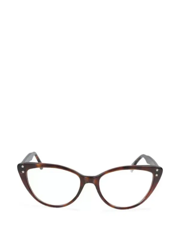 Kàdor Fabiola Star-embellished Glasses - Brown