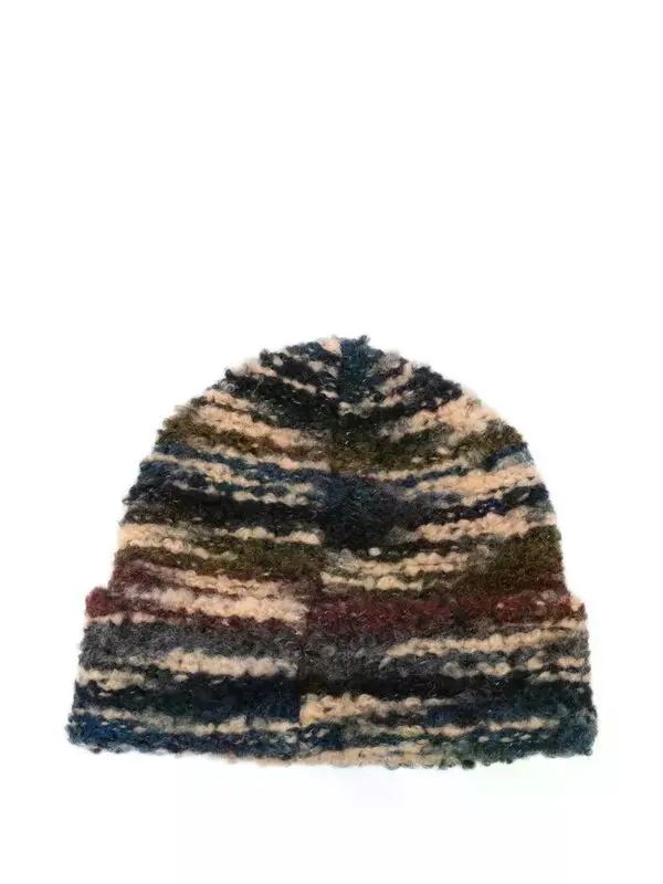 DRYKORN Striped Chunky-knit Beanie Hat